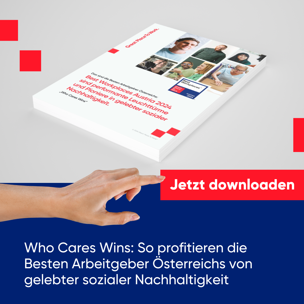 NEUE GPTW Studie: Best Workplaces Austria 2024