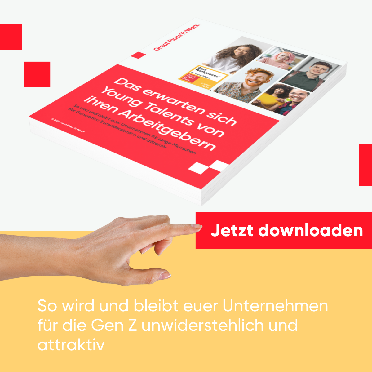 NEUE GPTW Studie: Best Workplaces for Young Talents 2024