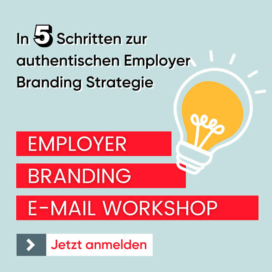 Anmeldung zum Employer Branding E-Mail Workshop